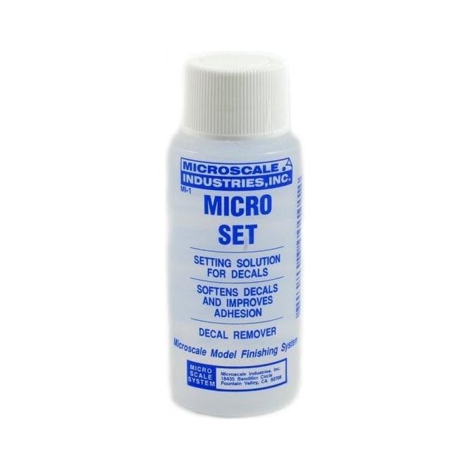 Microscale Industries Micro Set Decals Solution - FLAT SURFACES – Le ...